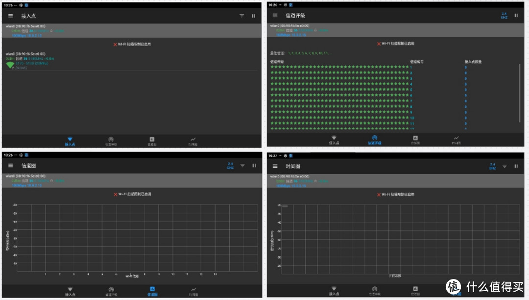 开源免费软件推荐WiFi Analyzer - VREM：全面优化家庭与办公WIFI网络的强大助手，支持WIFI-6E_路由器_什么值得买