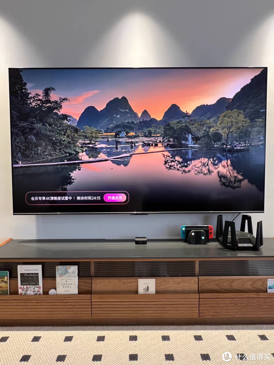 2024最值得买的电视TCL Q9K开箱测评，不过万越级体验_液晶电视_什么值得买