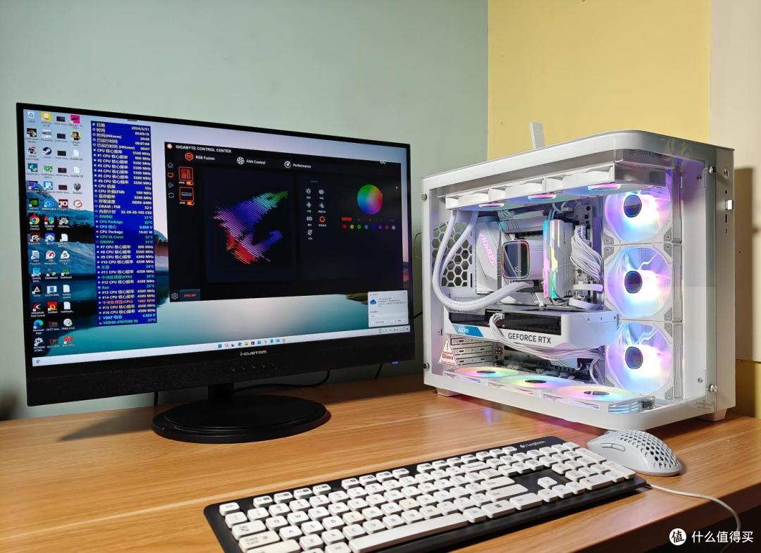 白色海景房,支持背插,乔思伯又让我破费了,TK3新品机箱装机感受_机箱_什么值得买