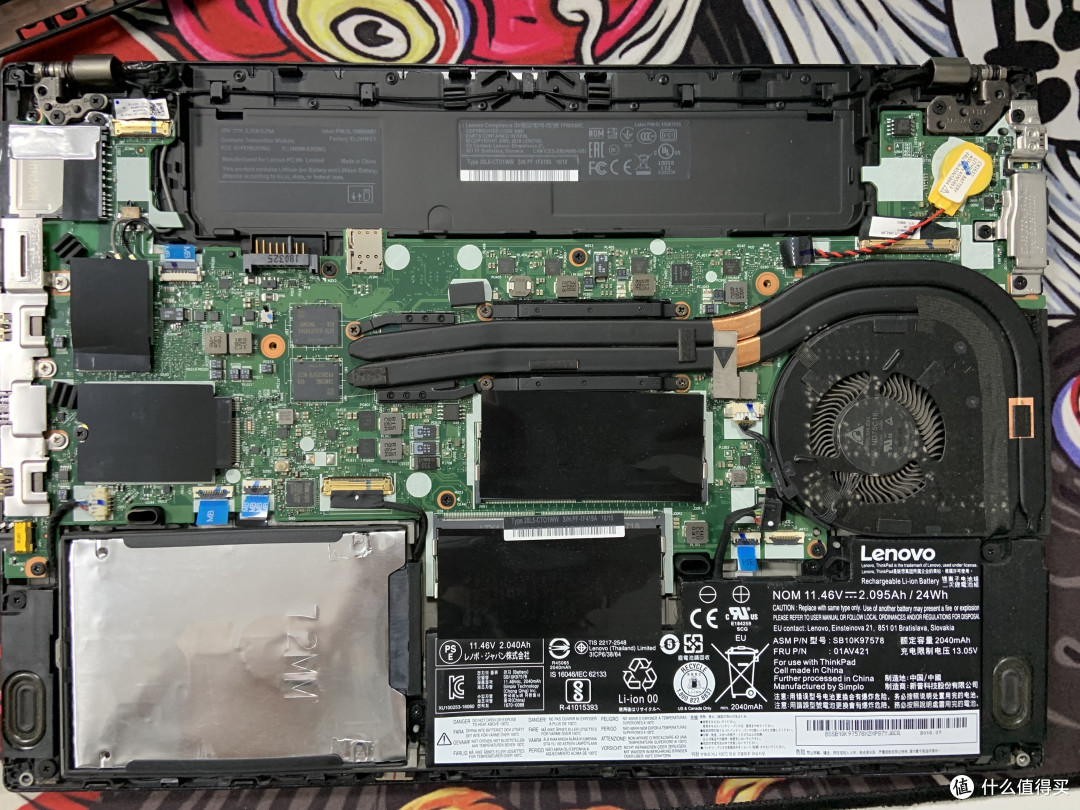 分享我快6岁的Thinkpad T480清灰换硅脂（非技术向）_散热器_什么值得买