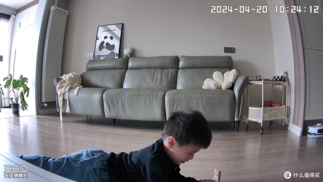 终于用上AI带娃了 360 8max 4K摄像头 技能满点_智能摄像机_什么值得买