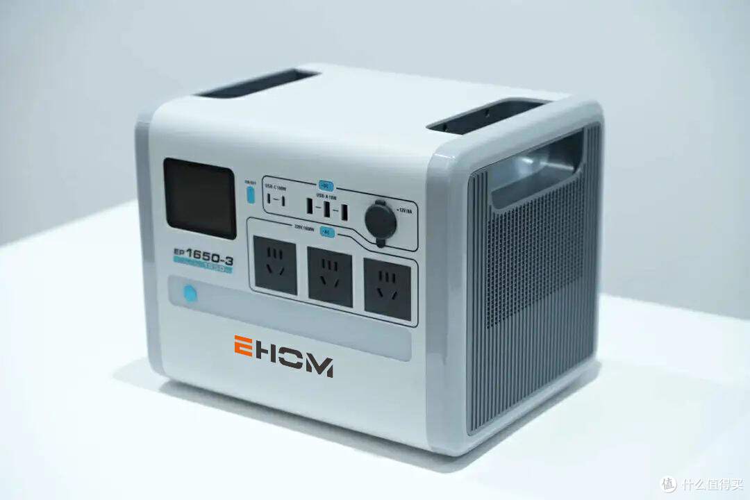 拆解报告：EHOM 1650W 1024Wh便携式户外电源EP1650-3_移动电源_什么值得买