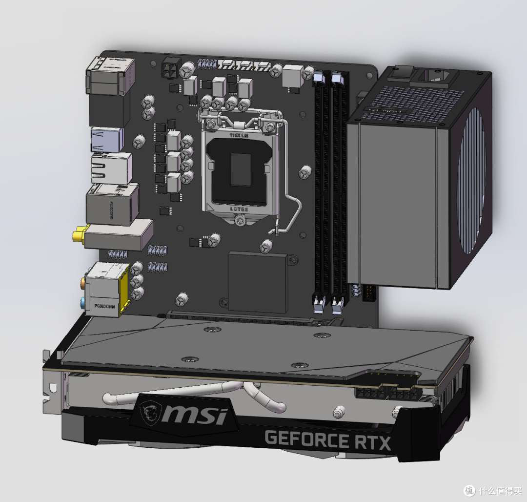 一文看懂所有ITX作业贴,ITX装机原理分析_机箱_什么值得买