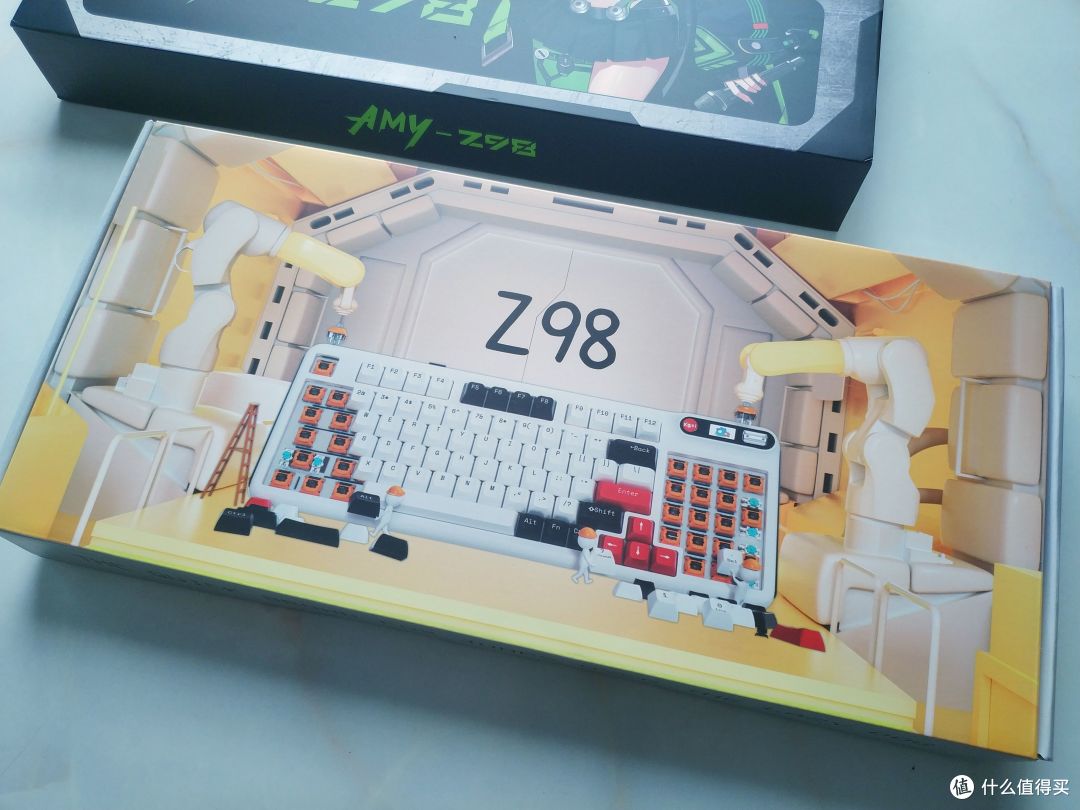 功能颜值均是亮点：珂芝Z98 IP定制款_键盘_什么值得买