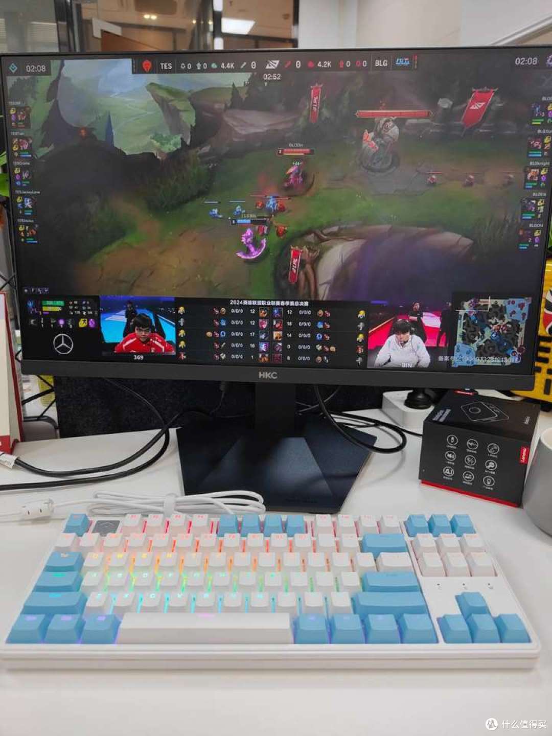 内卷严重，99元的艾石头NA87机械键盘开箱_无线键盘_什么值得买