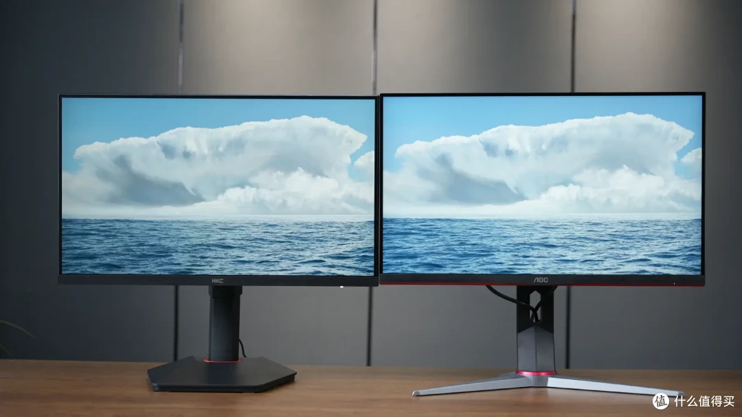 HKC G24H2 VS AOC Q24G2—24英寸小钢炮电竞显示器谁更值，亲测一轮有惊喜_显示器_什么值得买
