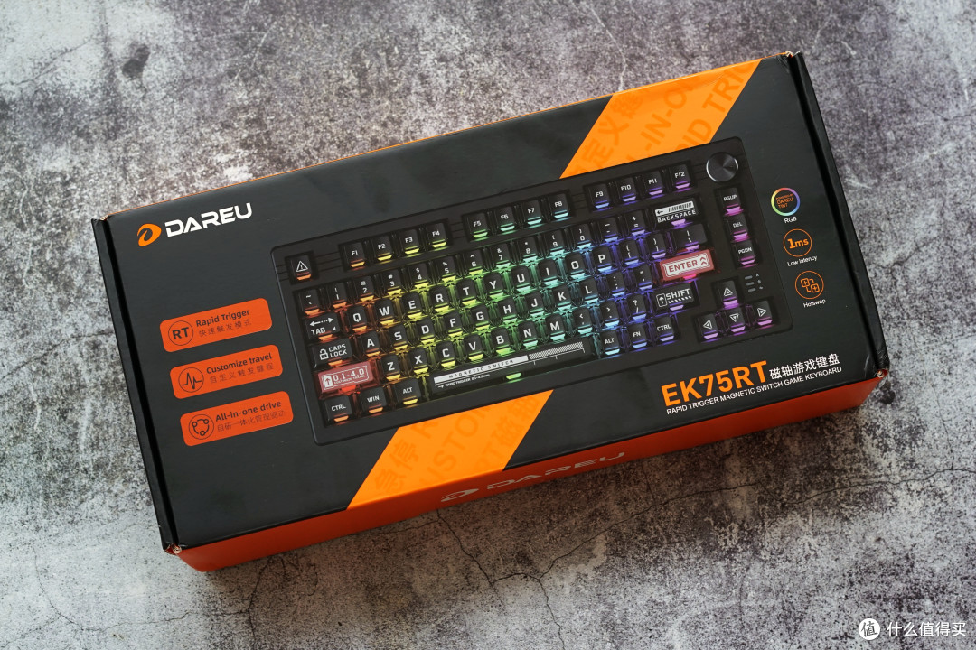 磁轴确实爽，不信你试试丨达尔优EK75 RT键盘深度测评_键盘_什么值得买