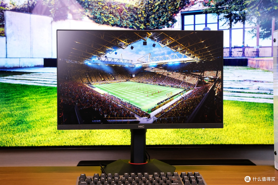 极度纯粹的小屏电竞显示器——猎鹰二代HKC G24H2_显示器_什么值得买
