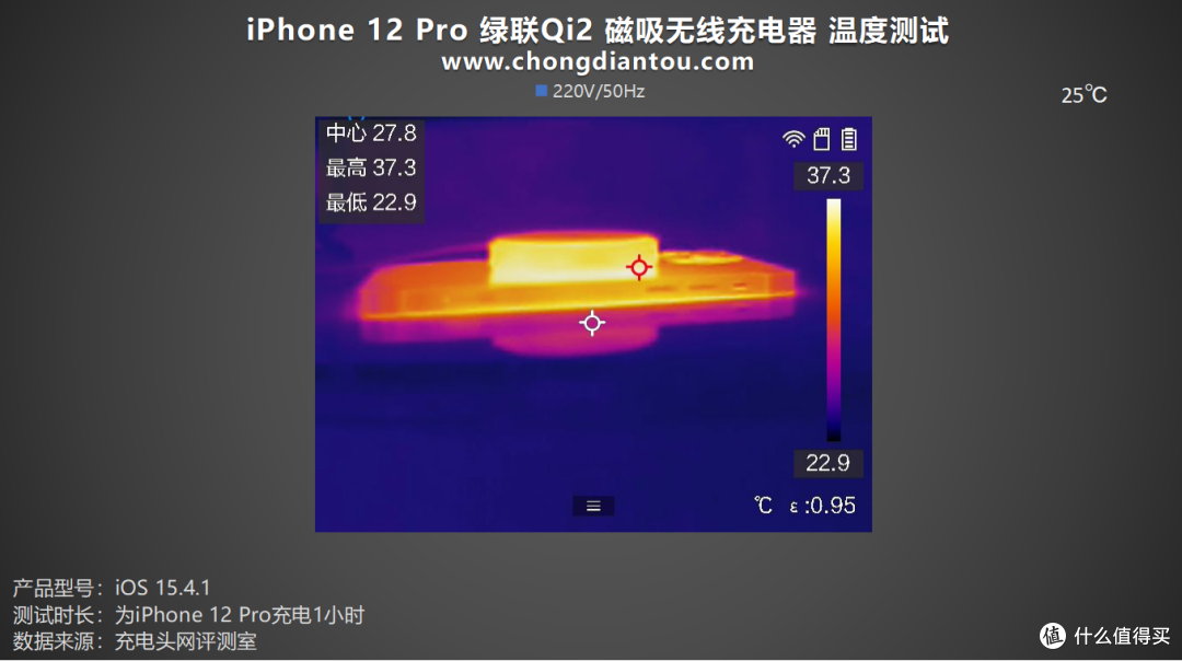 iPhone 12 Pro升级iOS17.5 Qi2无线充电评测，无线充电功率提升明显_充电器_什么值得买
