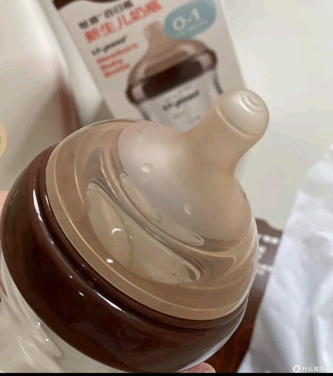 世喜玻璃奶瓶0-6个月新生儿奶瓶防胀气0-3个月婴儿奶嘴160ml（0-1月）_普通奶瓶_什么值得买