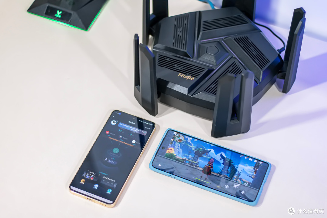 锐捷天蝎BE72Pro WiFi7路由器评测：多项旗舰配置，信号强团战稳_路由器_什么值得买