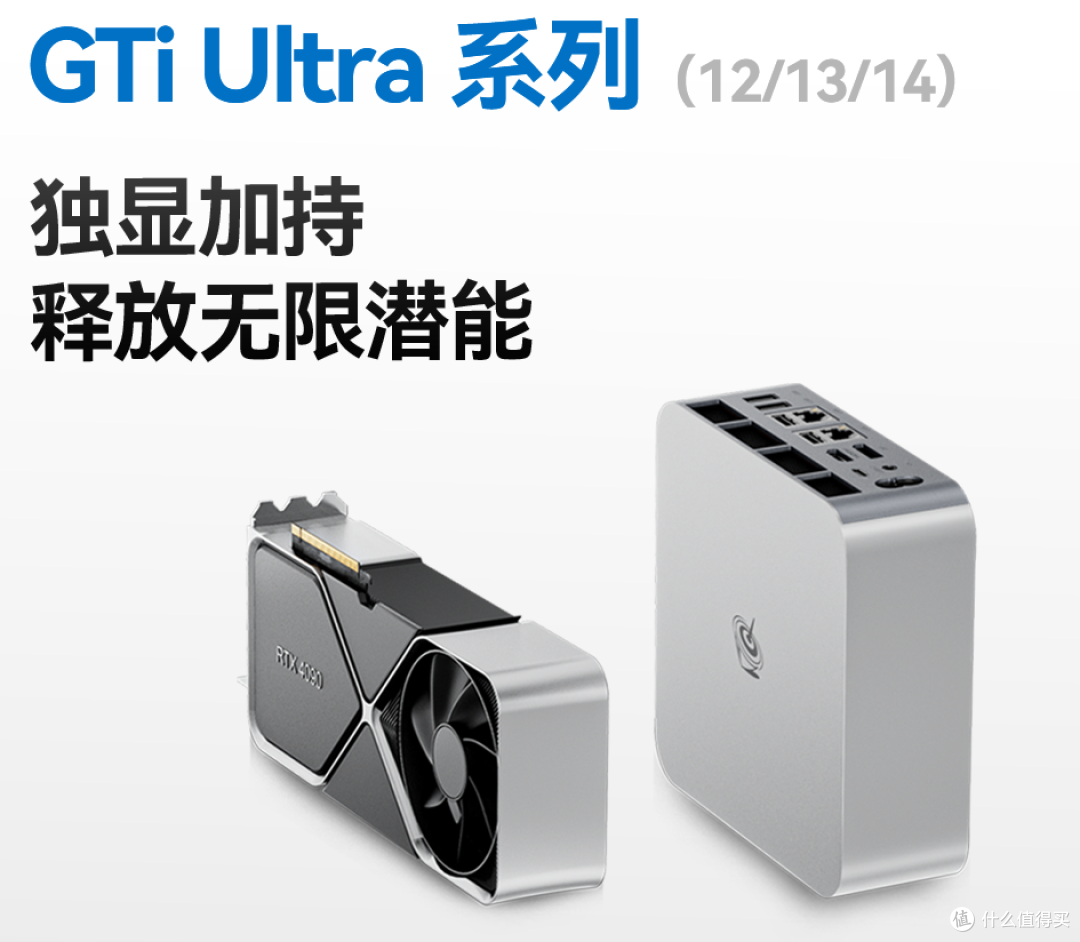 迷你主机+独显完美方案？零刻官宣EX显卡坞+GTi Ultra系列电脑_台式机_什么值得买