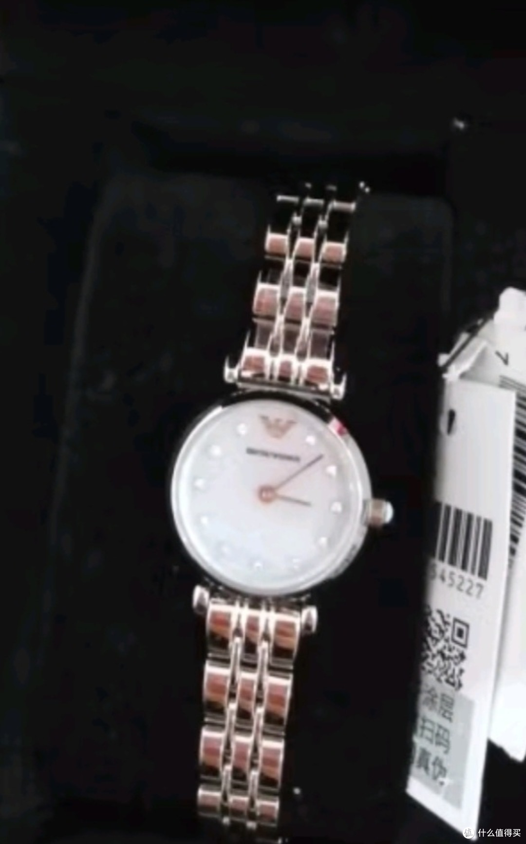 安普里奥阿玛尼（Emporio Armani）手表女士 白月光系列石英珍珠贝母欧美表生日礼物送女友 AR1961_女款石英表_什么值得买