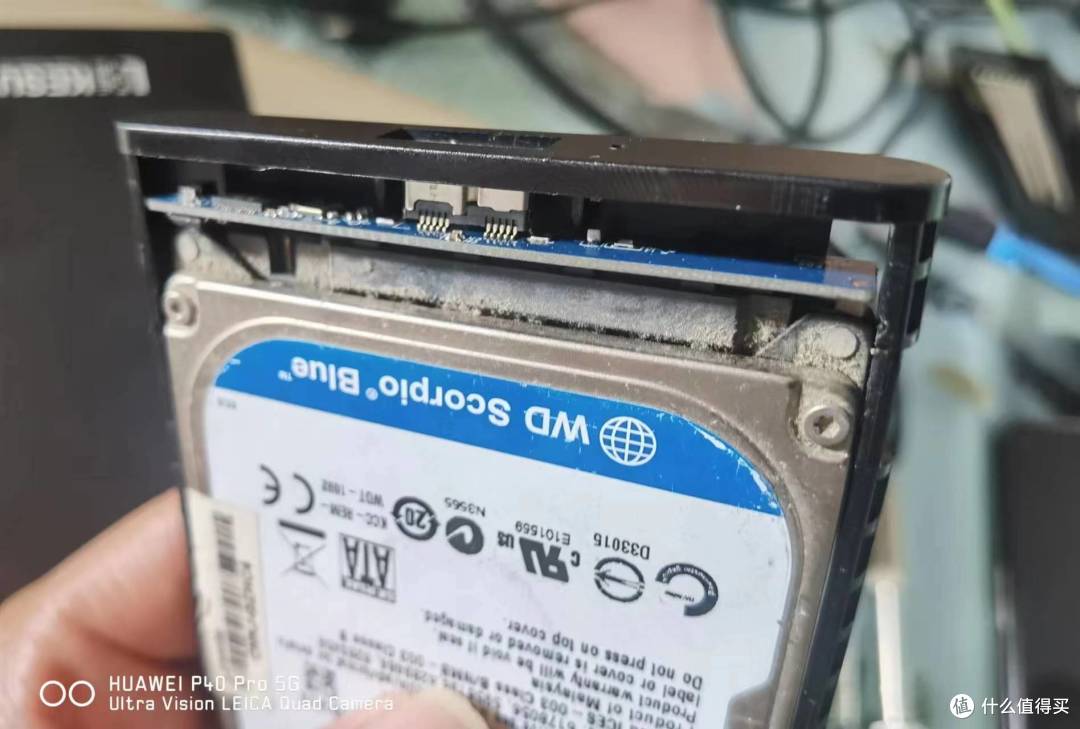 KESU K201移动硬盘拆解_移动硬盘_什么值得买