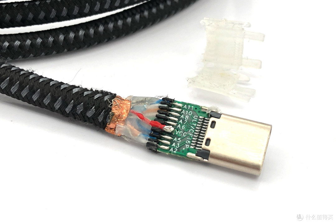 Type-C延长线usb3.1gen2公对母usb3.2数据线拆解报告 USB C全功能延长线避坑指南 4K 60HZ_数据线_什么值得买