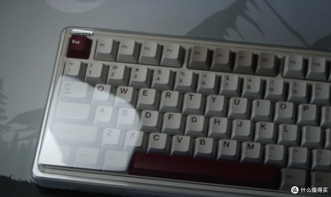 Ilovebee B87胶坨坨，Leafspring、旋钮/按键随心换，一百多元的好选择_无线键盘_什么值得买