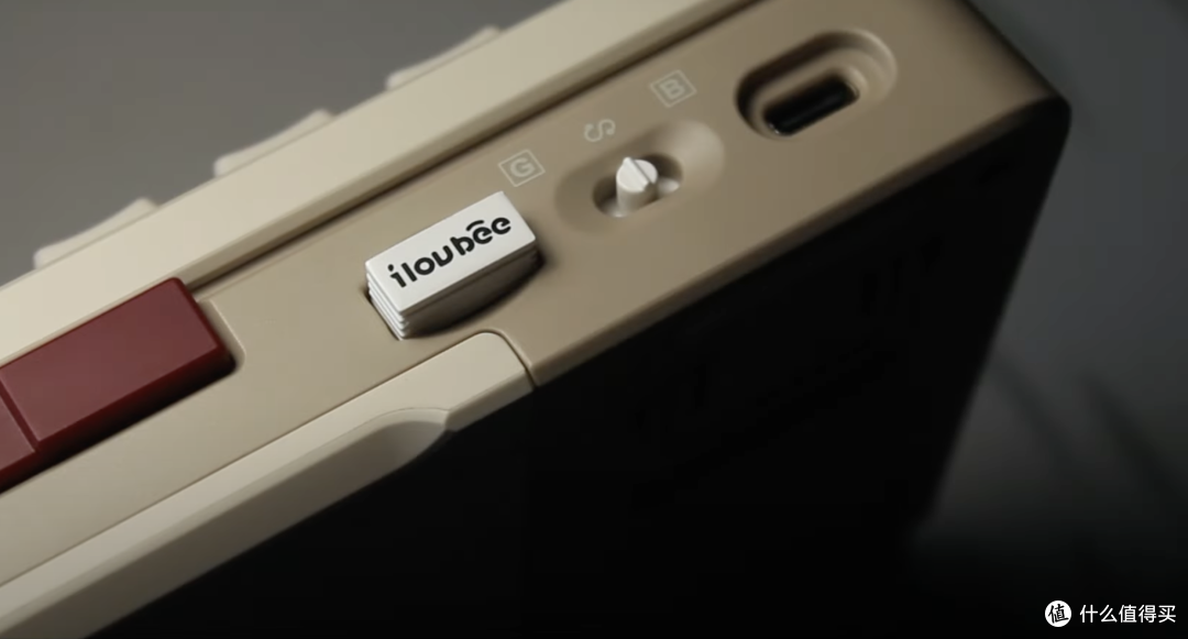 Ilovebee B87胶坨坨，Leafspring、旋钮/按键随心换，一百多元的好选择_无线键盘_什么值得买