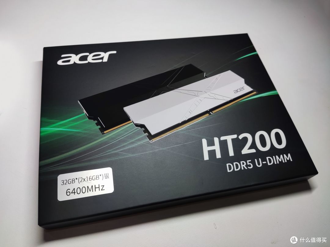 Acer HT200 DDR5-6400超频内存条——主打电竞的高频内存，性能究竟如何？_内存_什么值得买