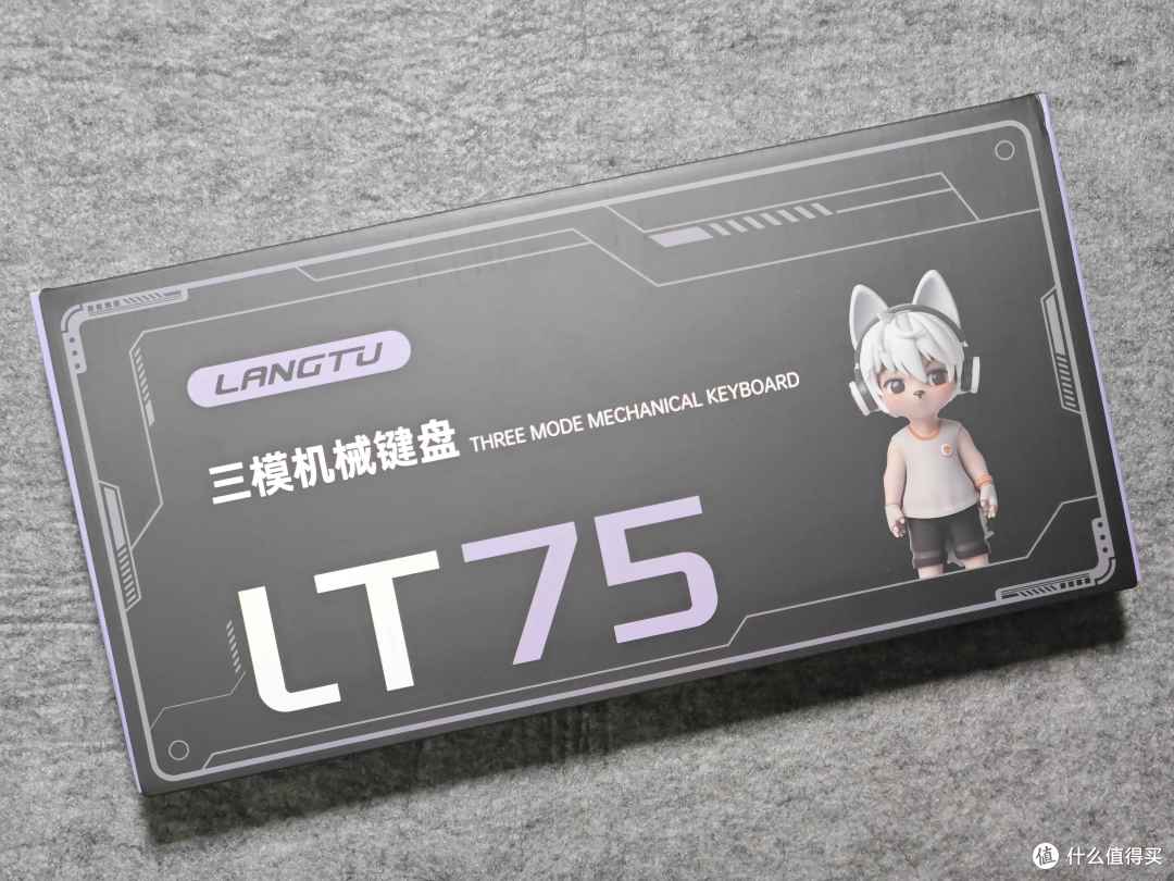 狼途LT75：200价位带旋钮跟彩屏，新时代卷王降临！_键盘_什么值得买