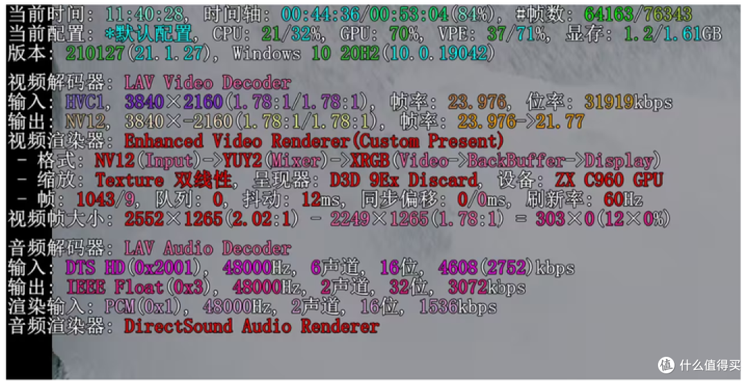 【补档】兆芯C960核显启用H265 10BIT硬件解码器方法_CPU_什么值得买