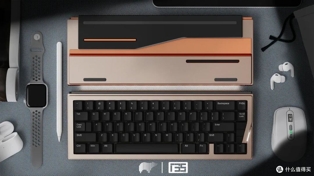 TB-65F将来袭，螺旋感设计，带你体验几何之美_键盘_什么值得买