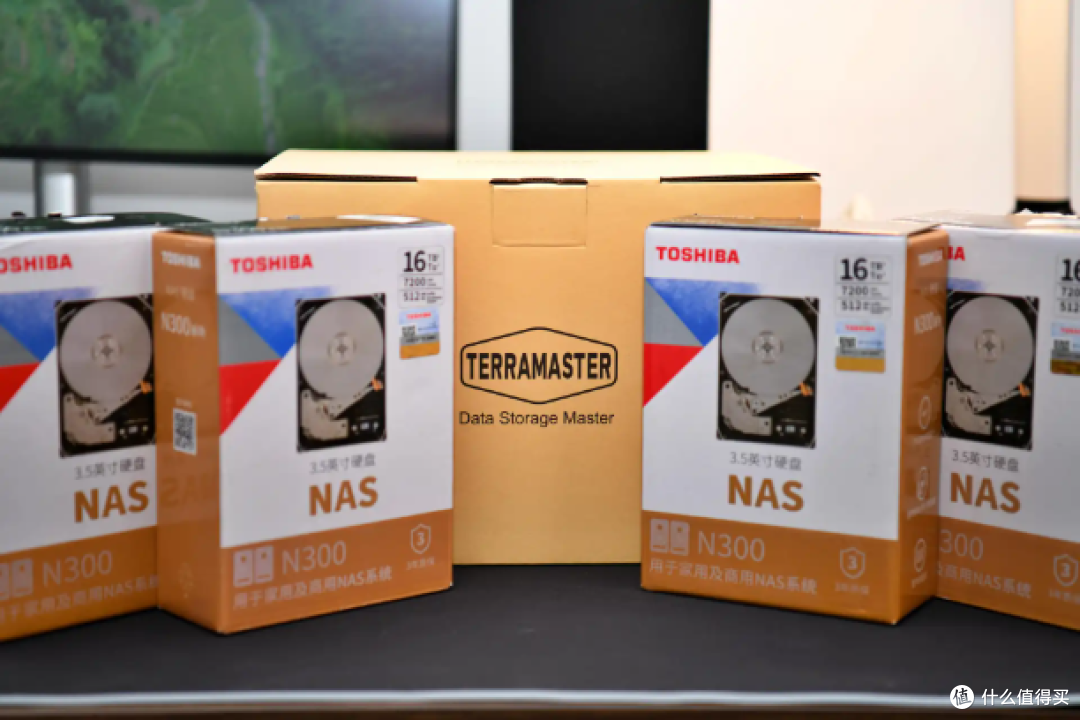工作室海量数据存储空间不够，东芝N300 NAS机械盘（4*16T）全搞定_机械硬盘_什么值得买