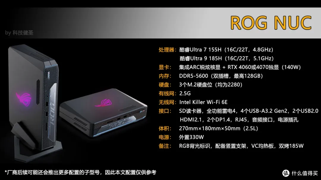 ROG NUC挑战者！原子侠G7 PT独显迷你主机上架 6999元起的超强小钢炮_台式机_什么值得买