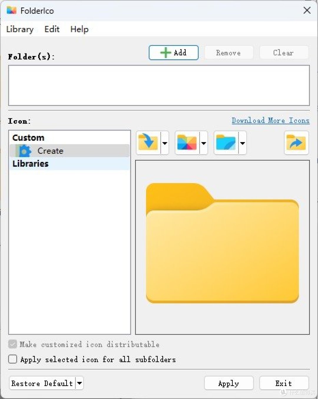 FolderIco，文件夹也能玩出色彩新花样！_办公软件_什么值得买