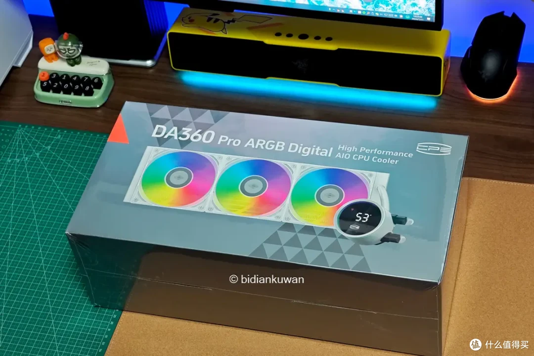 风冷还是水冷？有数显才是王道！超频三DA360 PRO数显ARGB水冷装机_散热器_什么值得买