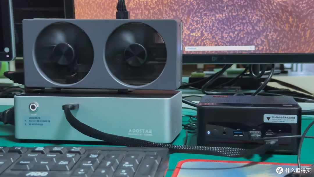 内置航嘉400W电源，兼容主流品牌显卡，天钡AG01 OCuLink显卡拓展坞评测_显卡_什么值得买