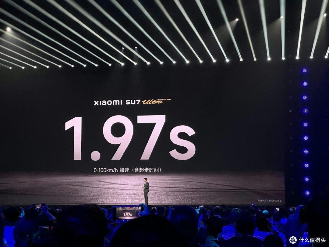 小米 SU7 Ultra 发布，1 秒级零百加速_新能源车_什么值得买