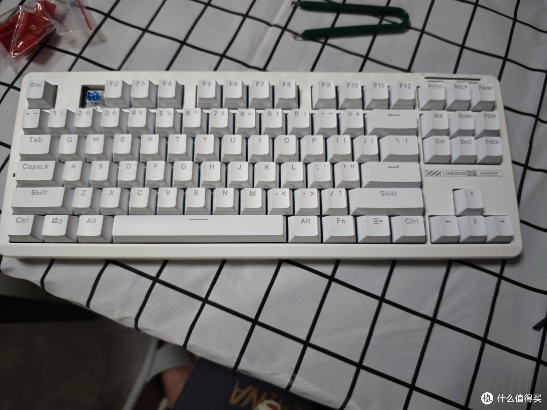 凌豹K87键盘开箱体验_键盘_什么值得买