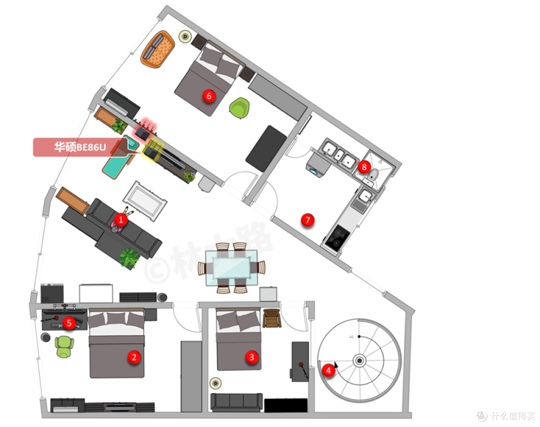 华硕BE86U测评，稳稳的20G的性价比之王_路由器_什么值得买