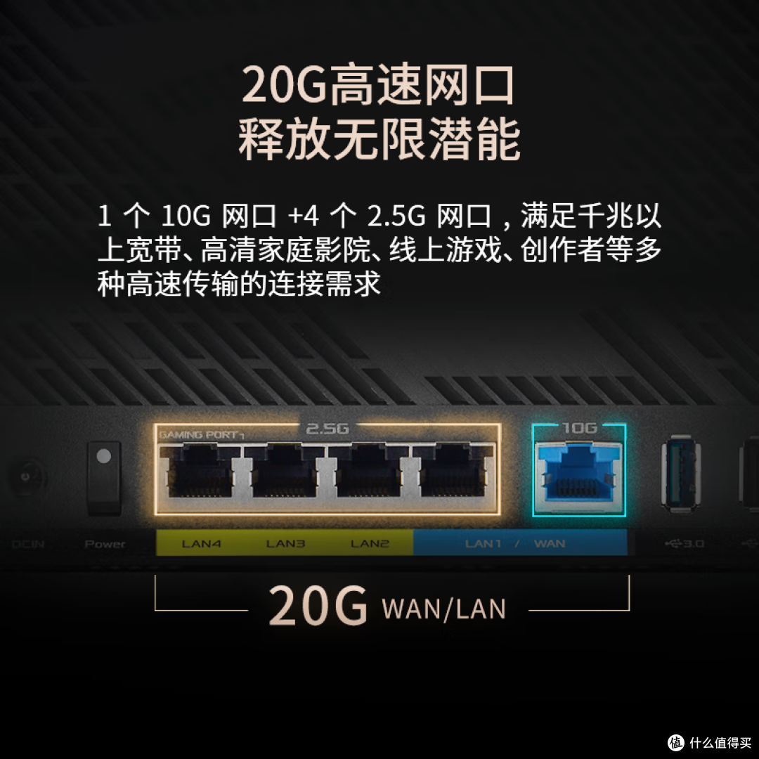 华硕BE86U测评，稳稳的20G的性价比之王_路由器_什么值得买
