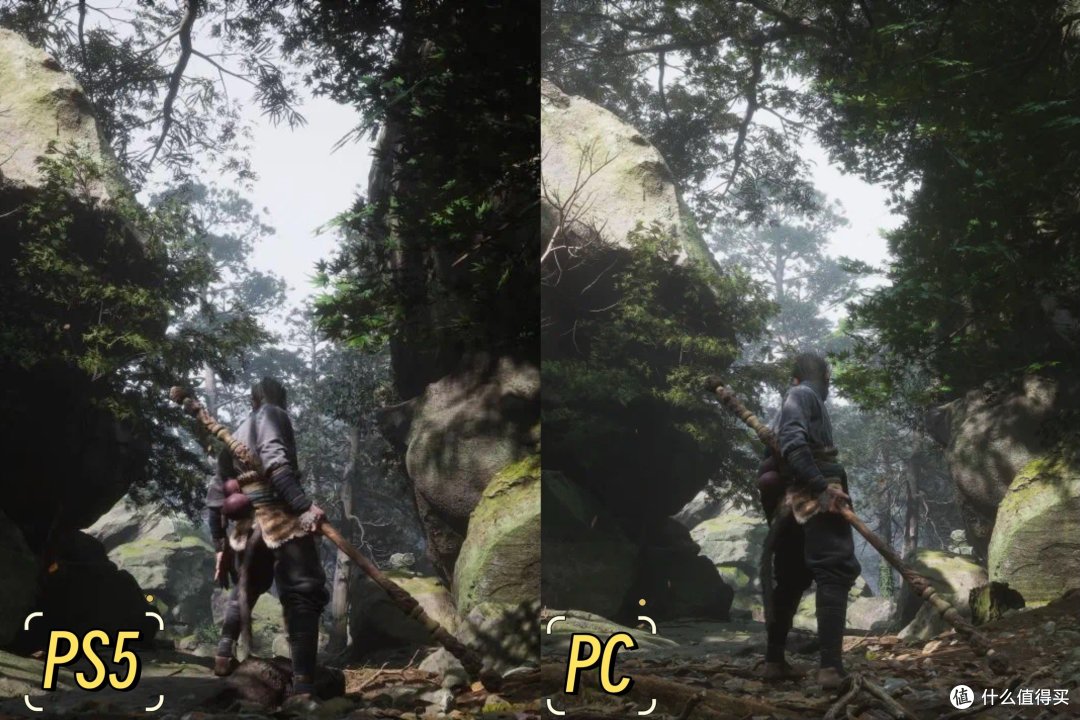 电脑、PS5，谁更适合玩黑猴？游戏画质与帧数对比：PC vs PS5_CPU_什么值得买