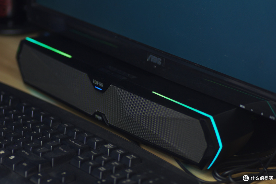 声光融合的桌面新宠，漫步者（EDIFIER）M30 Plus 音箱_蓝牙音箱_什么值得买