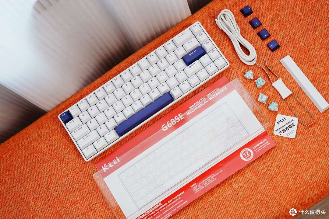 电竞磁轴键盘只卖299，珂芝G68SE开箱体验，玩《黑神话》很丝滑_键盘_什么值得买