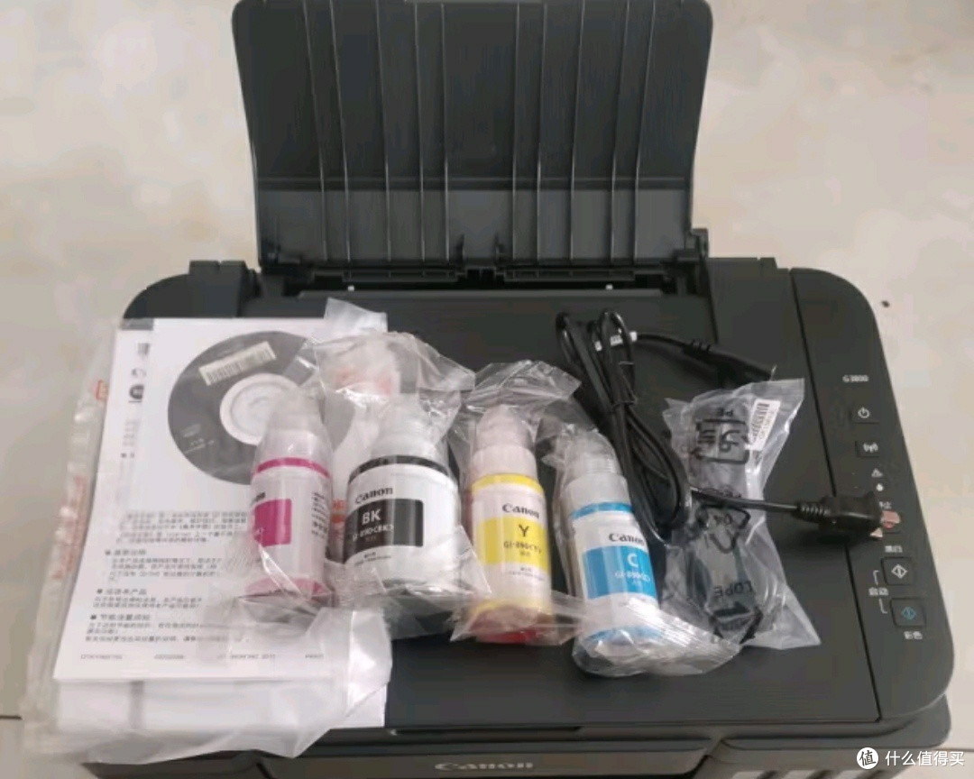 佳能 G3800 打印机使用感受_喷墨一体机_什么值得买