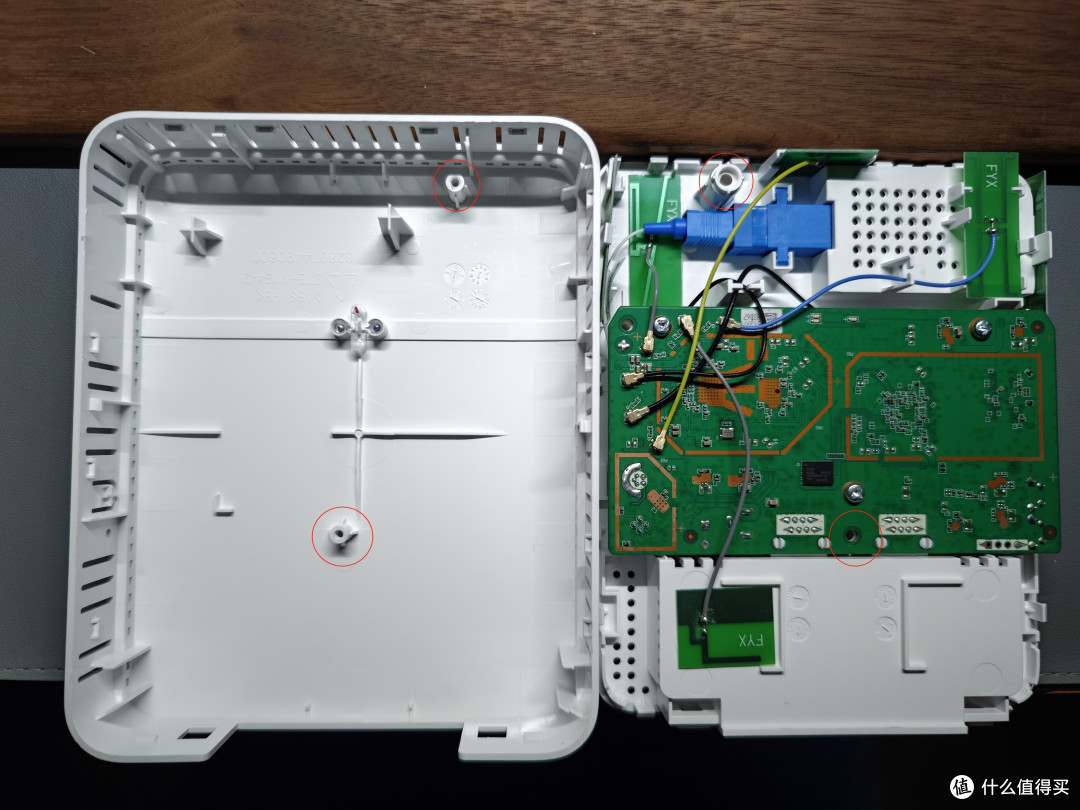 FTTR你用上了么？中兴光猫 G1612 的简单拆解_线缆_什么值得买