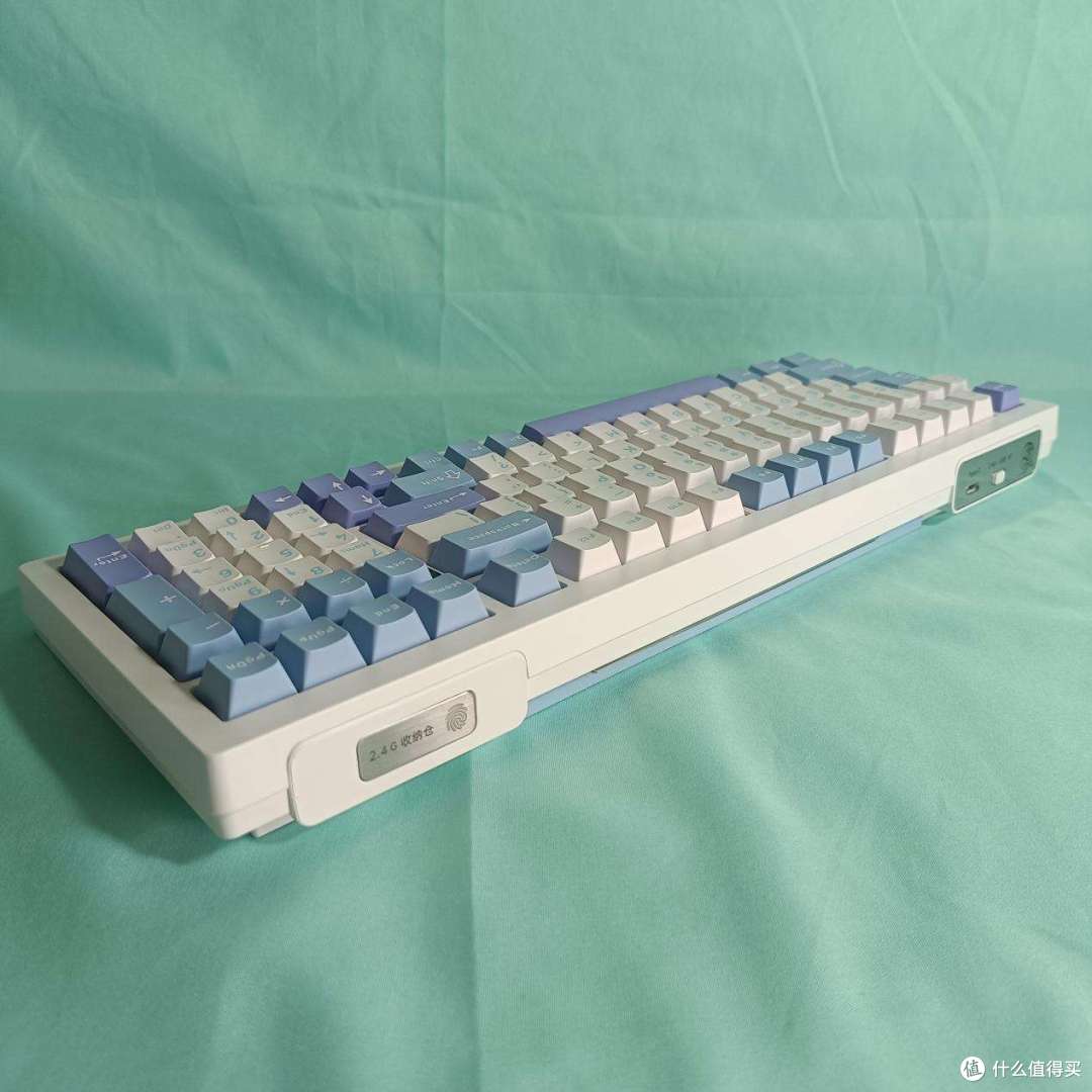 300元以内最能打的新晋爆款神品—狼途F99三模客制化机械键盘上手实测_键盘_什么值得买
