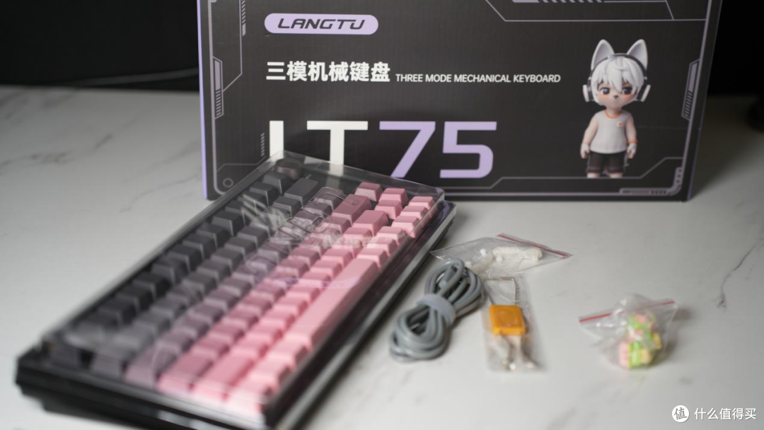 入门级客制化键盘的惊喜之作-狼途LT75_键盘_什么值得买