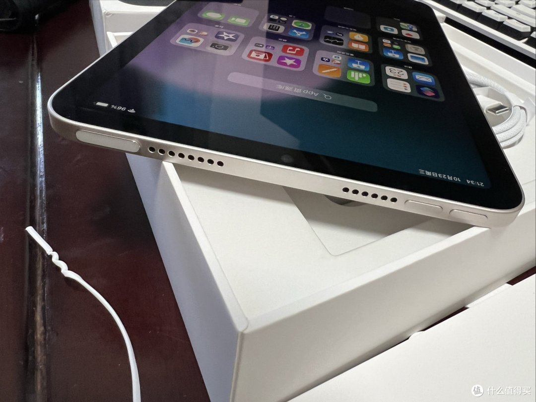 第一批iPad Mini7开箱验货！_iPad_什么值得买