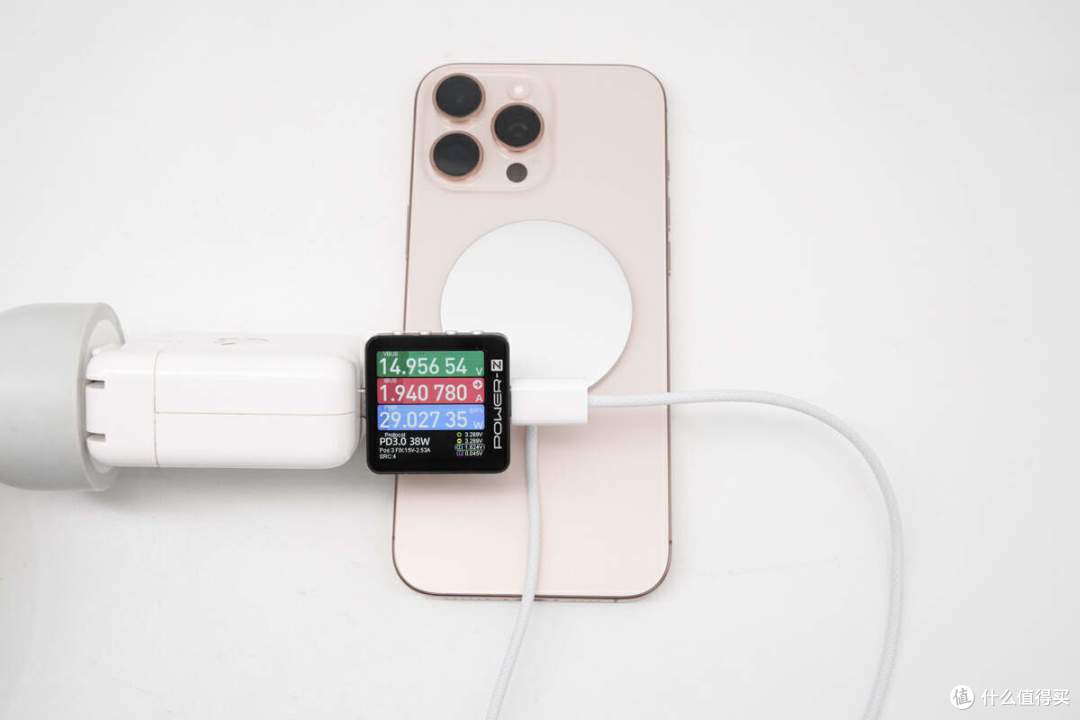 Apple苹果25W MagSafe磁吸充电器A2580评测_充电器_什么值得买