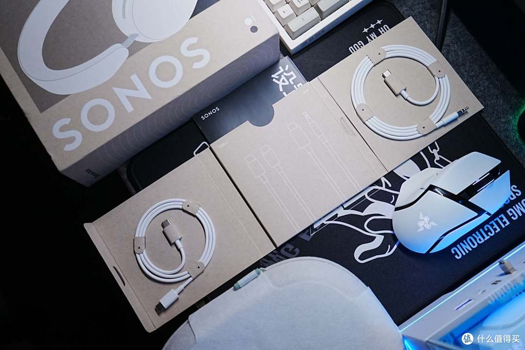 Sonos Ace头戴式蓝牙HIFI耳机开箱评测，是谁给的勇气让它敢卖3999，看完这篇就懂了！_头戴式耳机_什么值得买