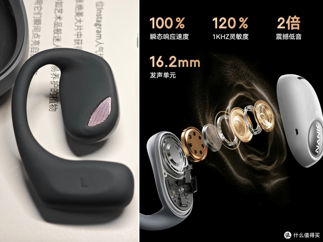 南卡开放式耳机-NANK OE Pro2亲测体验：佩戴感如何？音质又如何？满级配置是否名副其实？_蓝牙耳机_什么值得买
