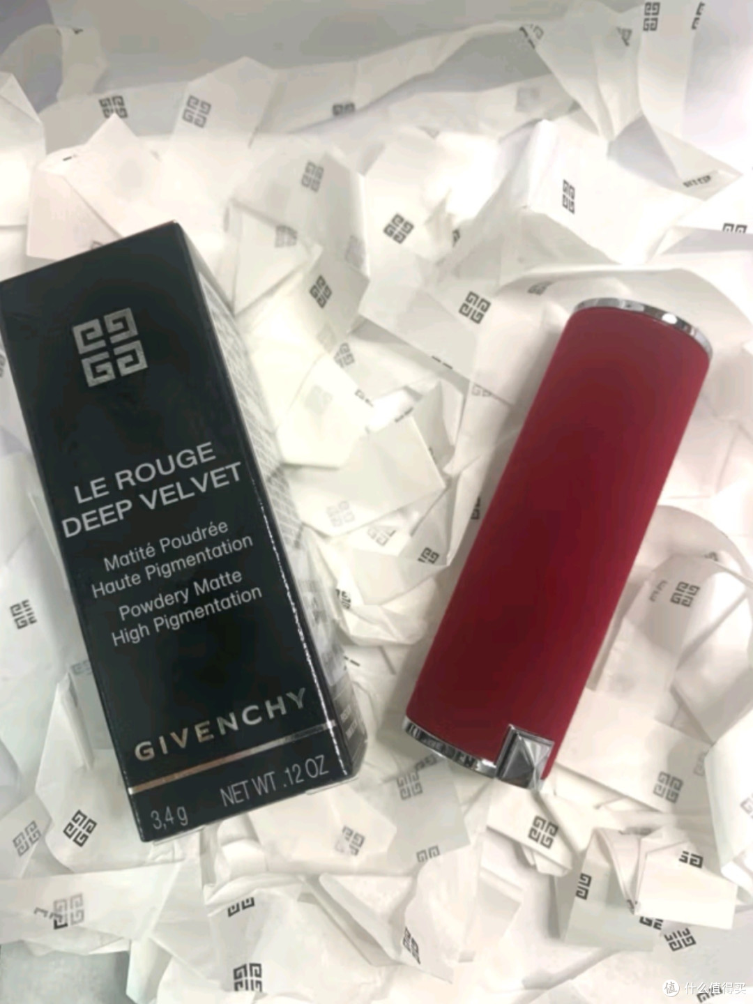 纪梵希（Givenchy）高定红丝绒口红唇膏N37_口红_什么值得买