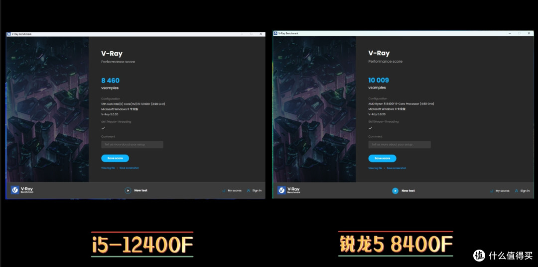 i5-12400F对比锐龙5 8400F评测：百元CPU，谁更值得入手？_CPU_什么值得买