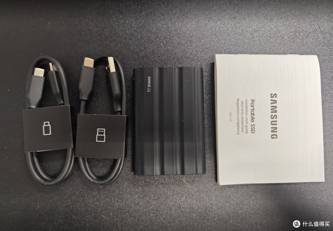 三星移动固态硬盘 T7 Shield 开箱评测_固态硬盘_什么值得买