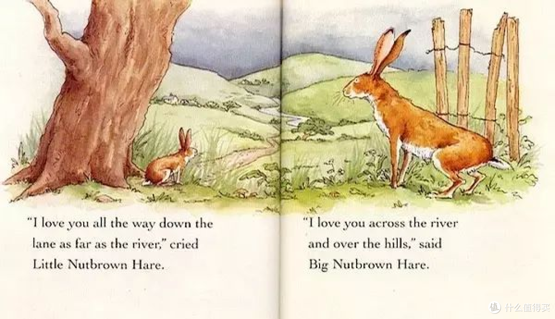 绘本精读《Guess How Much I Love You》猜猜我有多爱你_少儿读物_什么值得买