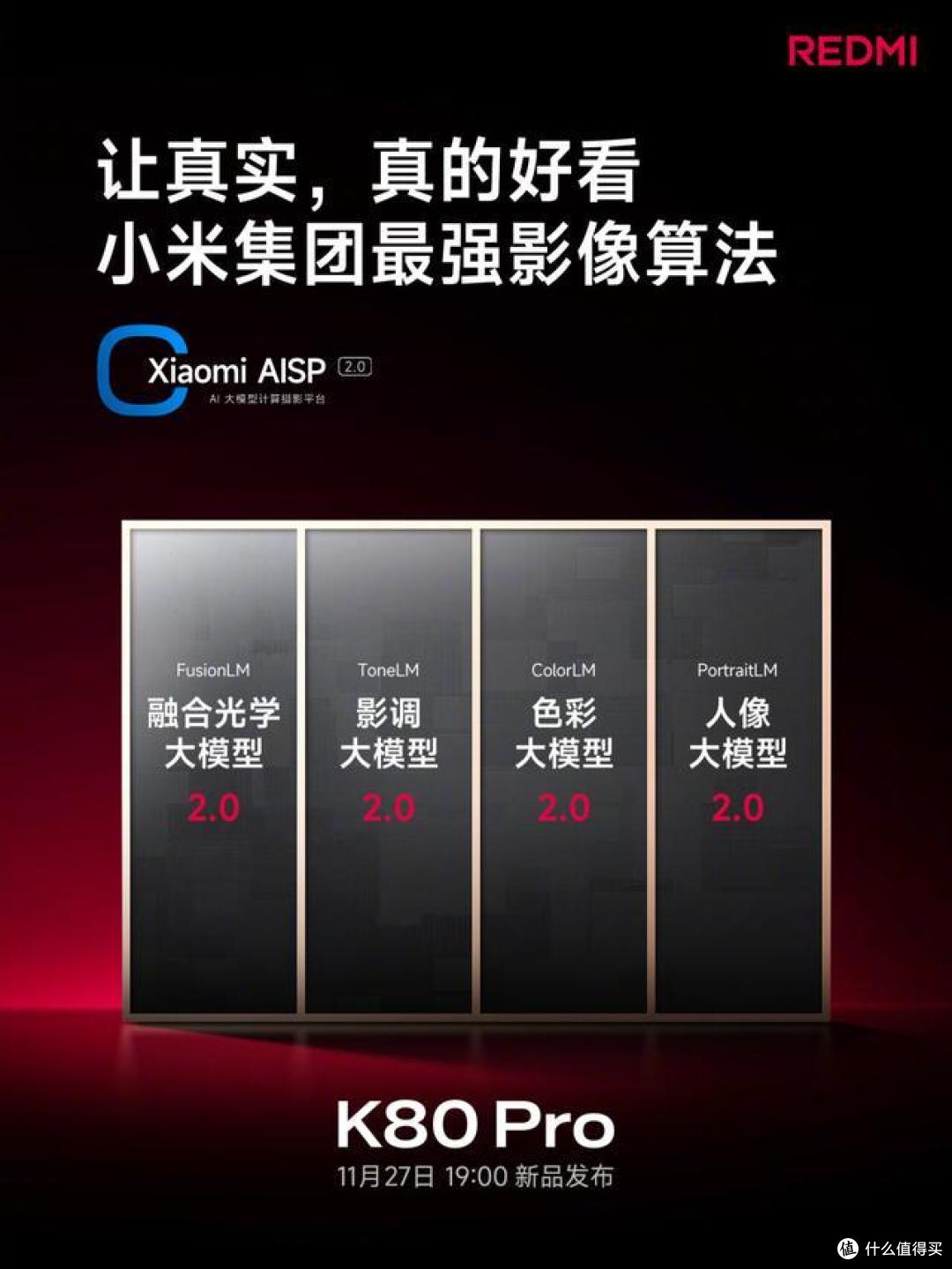 红米K80Pro：新增浮动长焦镜头，小米15同款_手机_什么值得买